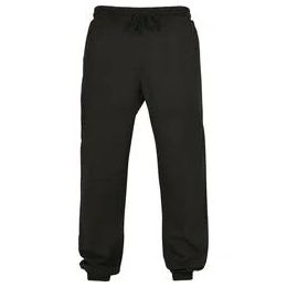 Jogginghose Urban Classics "Urban Classics Herren Basic Jogg Pants", Herren, Gr. S, US-Gr&ouml;&szlig;en, schwarz, 100% Baumwolle, unifarben, normal, Hosen Jogginghose