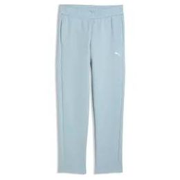 Sporthose Puma "Evostripe Jogginghose Damen", Herren, Gr. S, Normalgr&ouml;&szlig;en, blau (seafoam blau), Obermaterial: 23% Polyester, 77% Baumwolle. Taschenfutter: 100% Baumwolle. Seitenpartie: 19% Polyester, 81% Baumwolle, unifarben, regular fit, Hosen Sporthose
