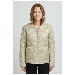 Steppjacke Only "ONLTELMA AOP QUILTED REV JACKET CC OTW", Damen, Gr. S, braun rice aop:leo, Steppware, Obermaterial: 57% Polyester, 43% Nylon, bedruckt, unifarben, regular fit normal, Rundhals, Jacken Steppjacke, mit wendbarem Design