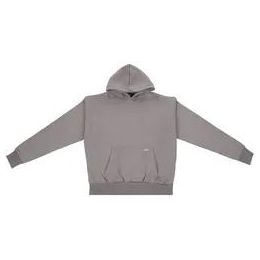 Kapuzensweatshirt DROPSIZE "Dropsize HEAVY OVERSIZE METAL PATCH HOODIE", Herren, Gr. XS, wood, 70% Baumwolle, 30% Polyester, Sweatshirts
