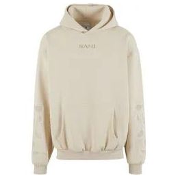 Kapuzensweatshirt Karl Kani "Karl Kani Retro Paisley Os Hoodie", Herren, Gr. L, beige, 65% Baumwolle, 35% Polyester, Sweatshirts