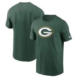 T-Shirt Nike "Nike T-Shirt Green Bay Packers Nike Logo Essential", Damen, Gr. S, gr&uuml;n, 100% Baumwolle, Shirts T-Shirt