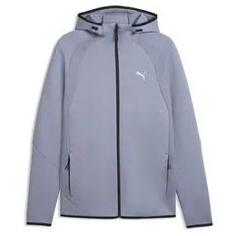 Sweatjacke Puma "Evostripe Kapuzenjacke Herren", Herren, Gr. L, gray sky, Obermaterial: 77% Baumwolle, 23% Polyester. Taschenfutter: 100% Baumwolle. Einsatz: 81% Baumwolle, 19% Polyester, Sweatjacken Sweatjacke