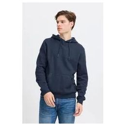 Kapuzenpullover Blend "BHSweatshirt", Herren, Gr. S, blau (marineblaus), Sweatware, 100% Baumwolle, meliert, Basic, regular fit normal, ohne Ausschnitt, eingesetzt, Pullover Kapuzenpullover, Stilvoller Hoodie mit Kapuze