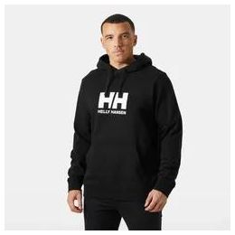 Kapuzensweatshirt Helly Hansen "HH LOGO HOODIE 3.0", Herren, Gr. XL, schwarz, Obermaterial: 100% Baumwolle. Futter: 100% Baumwolle, Sweatshirts, sportliche Passform, mit K&auml;ngurutasche
