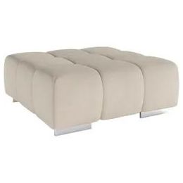 Hocker COTTA "Orion", nature, B:103cm H:42cm T:103cm, 90% Polyester, 10% Polyamid, Hocker, Hocker