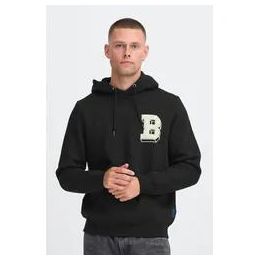 Kapuzenpullover Blend "BHBader", Herren, Gr. S, schwarz, Sweatware, 60% Baumwolle, 40% Polyester, unifarben, normal normal, ohne Ausschnitt, Pullover Kapuzenpullover, Stilvoller Hoodie mit Kapuze