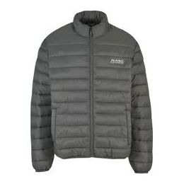 Allwetterjacke Karl Kani "Karl Kani Karl Kani Sport Patch Light Puffer Jacket", Herren, Gr. XXL, anthrazit, 100% Polyester, mehrfarbig, normal, amerikanischer Ausschnitt, Jacken