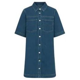 Jeanskleid NORR "NORR dress Ninni", Damen, Gr. 34, medium blau denim, Obermaterial: 100% Baumwolle, Kleider