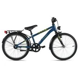 Kinderfahrrad Dacapo "20" Bobby Blau 1 Gang RH 27 cm mit Beleuchtung - Ab 6 Jahre" Gr. 27, blau, schwarz, Fahrr&auml;der, Kinder, 27cm, 20 Zoll (50,80cm) hinten: 20 Zoll (50,80cm)