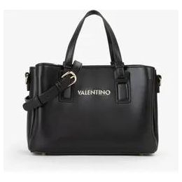 Shopper Valentino BAGS "CLIO RE", Damen, Gr. B/H/T: 26cm x 18cm x 7,5cm, nero, Lederimitat, Taschen Shopper, Tote Bag, Henkeltasche mit Rei&szlig;verschluss