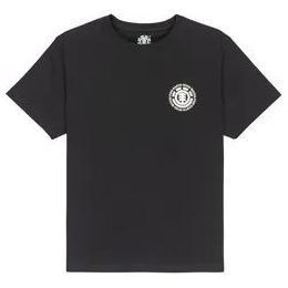 T-Shirt Element "Seal Bp", Jungen, Gr. 14(155-164cm), schwarz (flint schwarz), Obermaterial: 100% Walkfrottier;, Shirts T-Shirt