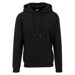 Sweatshirt Urban Classics "Urban Classics Herren Basic Sweat Hoody", Herren, Gr. S, schwarz, 63% Baumwolle, 37% Polyester, unifarben, Sweatshirts Sweatshirt