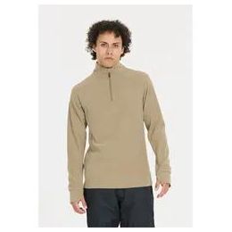 Funktionsshirt WHISTLER "Kajsa", Gr. XXL, beige, braun, 90% Polyester, 10% Elasthan, unifarben, normal, ohne Ausschnitt, Shirts Funktionsshirt, mit atmungsaktiven Eigenschaften