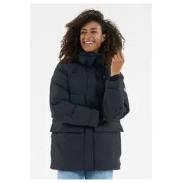 Steppjacke WHISTLER "Creed", Damen, Gr. 44, blau (dunkelblau), 100% Polyester, kariert, unifarben, normal, ohne Ausschnitt, Jacken Steppjacke, in atmungsaktiver und winddichter Qualit&auml;t