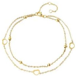 Adelia&acute;s Armband ADELIA ́S "Damen Armband aus Edelstahl 25 cm", gold, Armb&auml;nder, Damen, 2,5cm, Edelstahl, Armband, Ein Geschenk, das Freude macht
