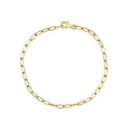 Armband Vivance "375 Gelbgold", gelb, Armb&auml;nder, Damen, 18,5cm, Gold, gl&auml;nzend, Armband