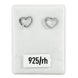 Adelia&acute;s Paar Ohrh&auml;nger ADELIA ́S "Damen Ohrringe &ndash; Ohrstecker aus 925 Silber mit Zirkonia", Damen, Gr. Damen, Silber 925 (Sterlingsilber), silber, Ohrringe, Zum Verschenken &ndash; ideal zum Muttertag