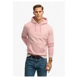 Kapuzensweatshirt Superdry "Essential Logo Hoodie Hb", Herren, Gr. XXL, light blush pink, Sweatware, Obermaterial: 80% Baumwolle, 20% Polyester, unifarben, loose fit normal, Rundhals, Rippb&uuml;ndchen, Sweatshirts, Baumwollmischung, loose fit