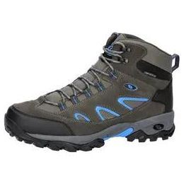 Br&uuml;tting Trekkingschuh BR&Uuml;TTING "Trekkingstiefel Nevada", Herren, Gr. 47, grau, Veloursleder, Schuhe Trekkingschuh