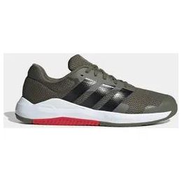 Trainingsschuh Adidas PERFORMANCE "DROPSET BASE", Damen, Gr. 42, olive strata, core schwarz, pure ruby, Textil, Schuhe