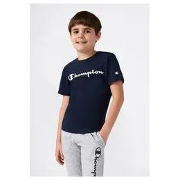 T-Shirt Champion "SPORTWEAR T-SHIRT Standard Fit", Jungen, Gr. XL (164/170), nny, ns, Obermaterial: 100% Baumwolle, Shirts T-Shirt, f&uuml;r Kinder, Kurzarm, f&uuml;r Sportmode und aktive Freizeit