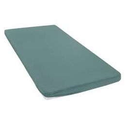 Spannbettlaken OTTO HOME "Topper Basic, in Gr. 90x200, 140x200 oder 180x200 cm", jade, B:140cm L:200cm, Baumwoll-Jersey, Obermaterial: 100% Baumwolle, Bettlaken, Spannbettlaken, Baumwolle, Matratzen bis 8 cm H&ouml;he, Bettlaken, Spannbetttuch, Laken