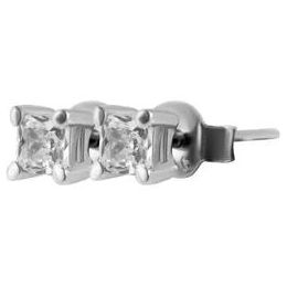 Adelia&acute;s Paar Ohrh&auml;nger ADELIA ́S "Damen Ohrringe &ndash; Ohrstecker aus 925 Silber mit Zirkonia", Damen, Gr. Damen, Silber 925 (Sterlingsilber), silber, Ohrringe, Sch&ouml;ne Geschenkidee zum einfach so
