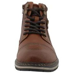 Stiefel Tom Tailor "Tom Tailor Short Boots", Herren, Gr. 44, braun, unifarben, Schuhe Stiefel