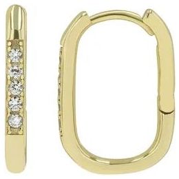Adelia&acute;s Paar Ohrh&auml;nger ADELIA ́S "Damen Ohrringe aus 925 Silber", Damen, Gr. Damen, Silber 925 (Sterlingsilber), gold, Ohrringe, Ideal als Geschenk zum einen besonderen Tag