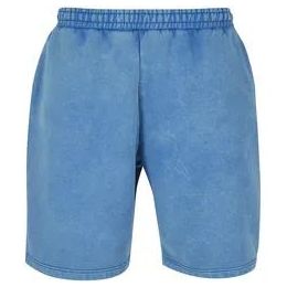 Sweatshorts Urban Classics "Urban Classics Herren Heavy Stone Washed Sweat Shorts", Herren, Gr. XL, US-Gr&ouml;&szlig;en, royal, 70% Baumwolle, 30% Polyester, unifarben, relaxed fit, Hosen Sweatshorts