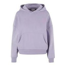 Kapuzenpullover Urban Classics "Urban Classics Damen Ladies Cozy Oversized Hoody", Damen, Gr. L, dustylila, 95% Baumwolle, 5% Elasthan, unifarben, loose fit, ohne Ausschnitt, Pullover Kapuzenpullover
