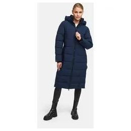 Winterjacke Marikoo "Lanitaa", Damen, Gr. XS, navy, Obermaterial: 100% Polyester; Futter: 100% Polyester; Wattierung: 100% Polyester; &Auml;rmelfutter: 100% Polyester, Jacken Winterjacke, Steppmantel mit abnehmbarer Kapuze