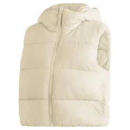 Funktionsweste Maier Sports "Heatcore Vest W", Damen, Gr. 42, beige, 100% Polyamid, Westen Funktionsweste, warme Damen Weste windabweisend u. atmungsaktiv