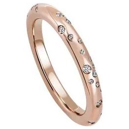 Diamantring Jobo "Ring Ros&eacute;goldring" Gr. 60, ros&eacute;gold 585, Fingerringe, Damen, 60, SI = kleine Einschl&uuml;sse, Diamanten Ros&eacute;gold 585, Diamanten, Ros&eacute;gold 585, Diamantring, 585 Ros&eacute;gold mit 34 Diamanten