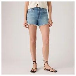 Levi's Shorts LEVI'S, Damen, Gr. 26, N-Gr, en masse, Denim/Jeans, Obermaterial: 99% Baumwolle, 1% Elasthan, figurbetont Po-bedeckend, Hosen Shorts, Die Passform schmeichelt kurvigen Figuren