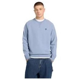 Sweatshirt Timberland "EXETER RIVER Loopback Crew Neck Swe", Herren, Gr. L, stone wash, Obermaterial: 100% Baumwolle, Sweatshirts Sweatshirt, sportlicher Stil, bequemer Schnitt