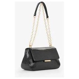 Umh&auml;ngetasche Valentino BAGS "AFRODITE", Damen, Gr. B/H/T: 26cm x 14cm x 10cm, nero, Lederimitat, Taschen Umh&auml;ngetasche, Handtasche, Abendtasche mit modischer Kroko-Pr&auml;gung