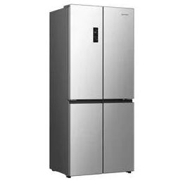 Gorenje Multi Door "NRM819D61", Energieeffizienz: D (A-G), inox, B:79,4cm H:190cm T:65cm, K&uuml;hlschr&auml;nke, 80 cm breit