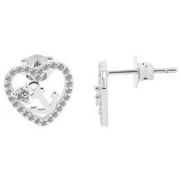Adelia&acute;s Paar Ohrh&auml;nger ADELIA ́S "Damen Ohrringe &ndash; Ohrstecker aus 925 Silber", Damen, Gr. Damen, Silber 925 (Sterlingsilber), silber, Ohrringe, Eine sch&ouml;ne Geschenkidee f&uuml;r jeden Anlass
