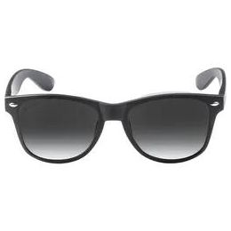 Sonnenbrille MSTRDS "MSTRDS Unisex Sunglasses Likoma Youth", Damen, blk, gry, Sonnenbrillen Sonnenbrille