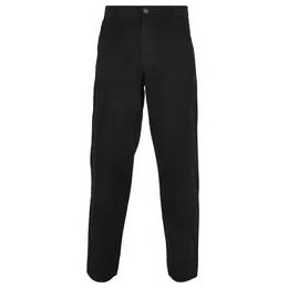 Stoffhose Urban Classics "Urban Classics Herren Canvas Pants", Herren, Gr. 36, Normalgr&ouml;&szlig;en, schwarz, 100% Baumwolle, unifarben, relaxed fit, Hosen Stoffhose