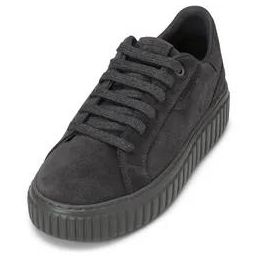 Marc O'Polo Sneaker MARC O'POLO "aus Veloursleder", Damen, Gr. 41, broken graphite, Obermaterial: 100% Leder (Rind), unifarben, Schuhe Sneaker