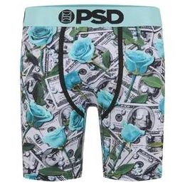 Boxershorts PSD "PSD CASH & ROSES TEL", Herren, Gr. XL, 1 Stk., multi color, 88% Polyester, 12% Elasthan, Unterhosen