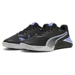 Trainingsschuh Puma "Fuse 4.0 Sneakers Damen", Damen, Gr. 42, schwarz intense lavender silber lila metallic, Obermaterial: Synthetik, Textil. Futter: Textil. Innensohle: Textil. Laufsohle: Gummi, Schuhe