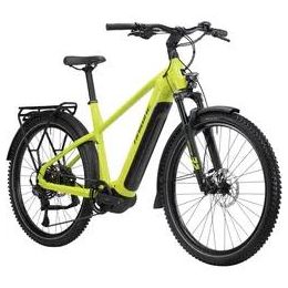 E-Bike Haibike "Trekking 5 High" Gr. 45, gelb, Elektrofahrr&auml;der, 45cm, 27,5 Zoll (69,85cm)