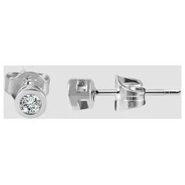 Adelia&acute;s Paar Ohrh&auml;nger ADELIA ́S "Kinder Ohrringe &ndash; Ohrstecker aus 925 Silber mit Zirkonia", M&auml;dchen, Gr. Kinder, Silber 925 (Sterlingsilber), silber, Ohrringe, Sch&ouml;ne Geschenkidee zum Weihnachten