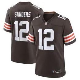 Footballtrikot Nike "Nike Trikot Cleveland Browns NFL Home Game Jersey Sanders 12", Herren, Gr. L, mehrfarbig, 100% Polyester, Trikots