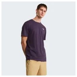 T-Shirt The North Face "M EVOLUTION SIMPLE DOME REGULAR SHORT SL", Herren, Gr. XL, endless dusk, Obermaterial: 100% Baumwolle, Shirts T-Shirt, normale Passform, Kurzarm, f&uuml;r den Alltag, aus Poly-Baumwolle