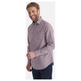 Flanellhemd Stooker Men "HARLEY Hemd Langarm Regular Fit", Herren, Gr. XXL, US-Gr&ouml;&szlig;en, bordeaux vichy, Web, 100% Baumwolle, regular fit, Hemden, Langarm Hemd Regular Fit f&uuml;r Herren